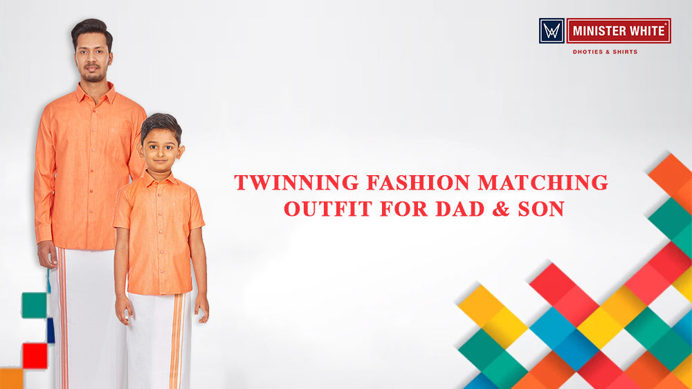 Twinning fashion matching outfit for dad & son – ministerwhite.com