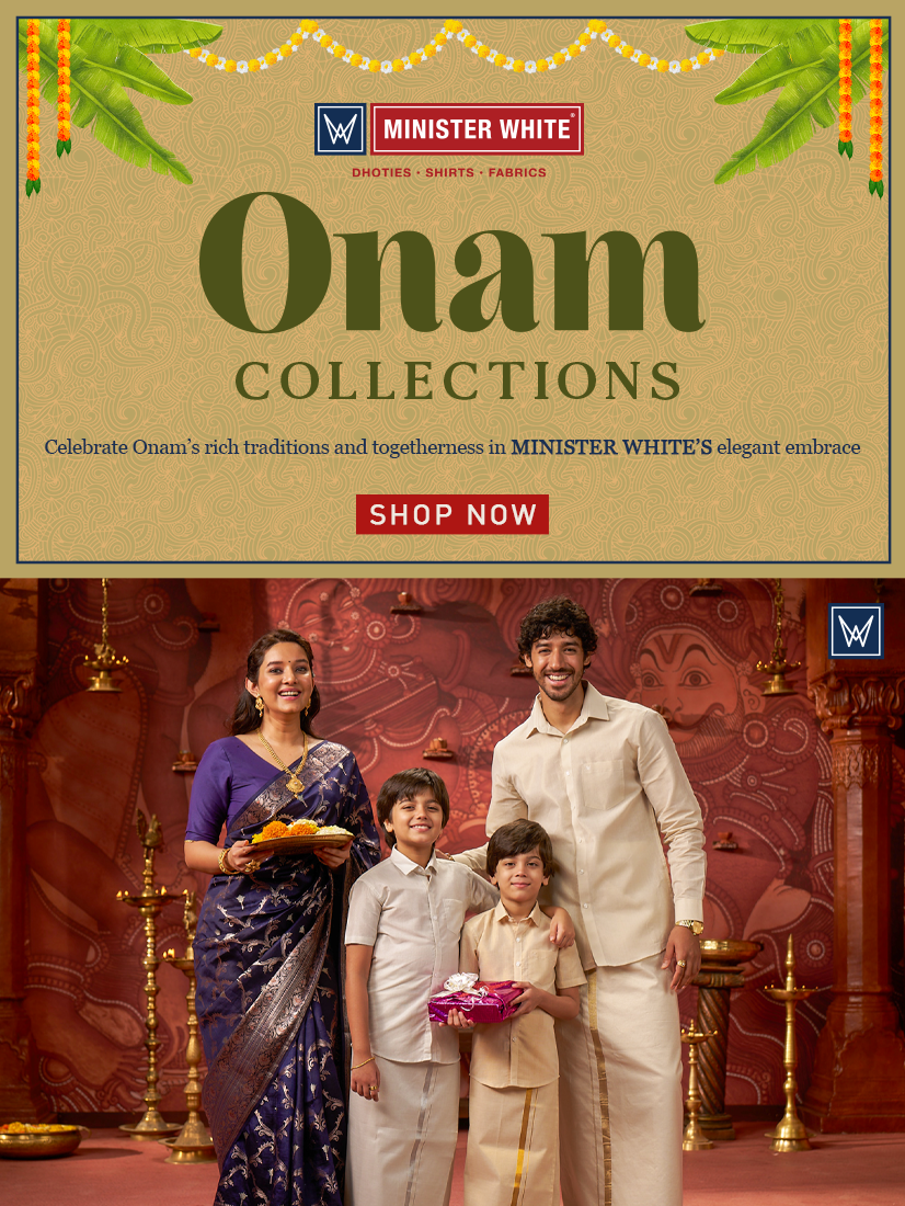 Latest Onam Collection for Men 2024 - Shop Online – ministerwhite.com