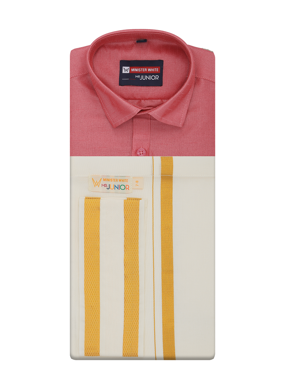 Pink Color Shirt with Matching Flexi Dhoti Adorable Boy – ministerwhite.com